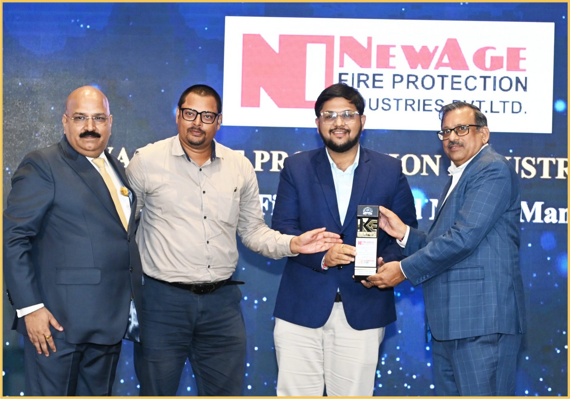 Newage Fire Protection Industries Pvt. Ltd. celebrates recognition of ...