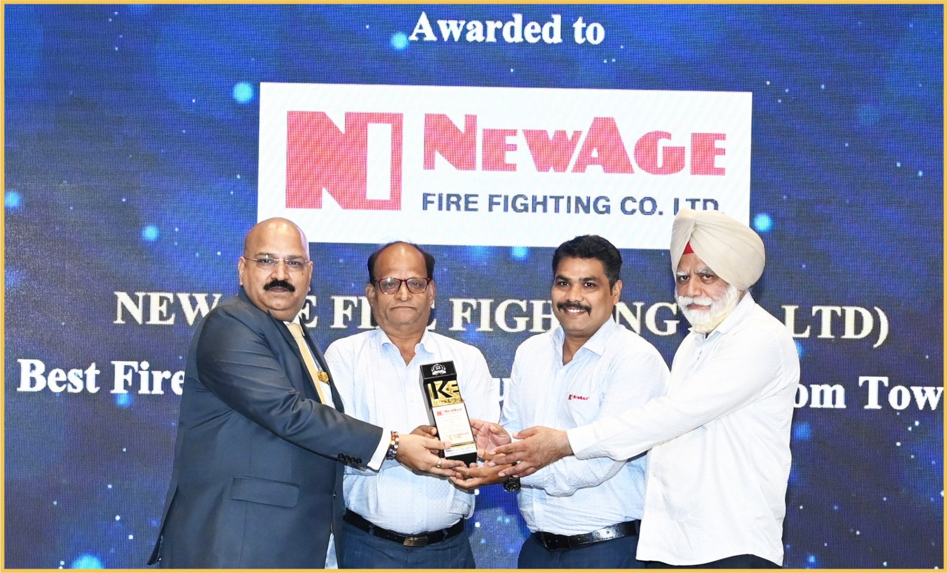 NewAge Fire Fighting Co. Ltd. Celebrates Recognition for Best Fire ...